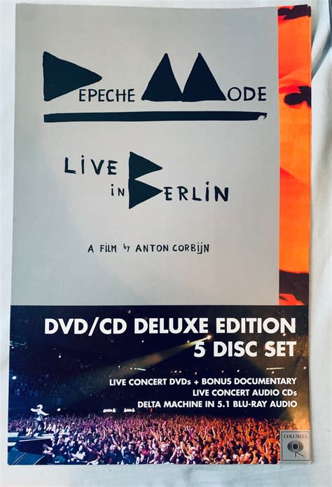 Depeche Mode Live In Berlin Promo 11x17 Poster Borderline Music