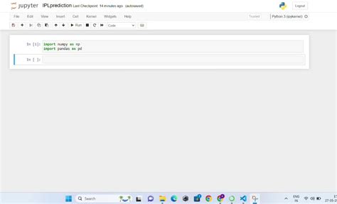 Completed Ipl Winning Team Prediction Test With Anaconda Krupa Jethwa