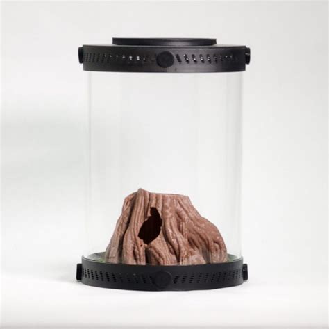 Miniature Tree Stump Decor Insect Hideout By Bantamearth