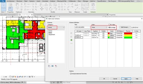 Matching Room Colour To Schedule Autodesk Community