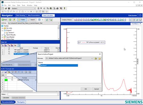 Simcenter Testlab Data Calculator