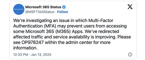 Microsoft Mfa Outage Blocking Access To Microsoft 365 Apps Cybernoz Cybersecurity News