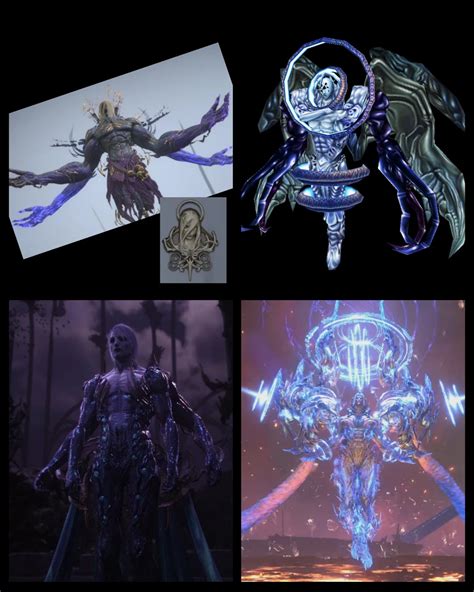 Ff16s Ultimatyphon And Ff9s Necron Scrolller