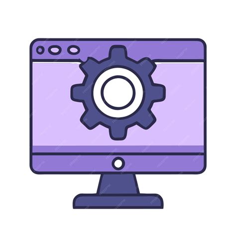 Premium Vector Software Development Icon Colored Outline
