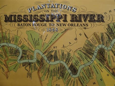 Map Of Louisiana Plantations Oconto County Plat Map