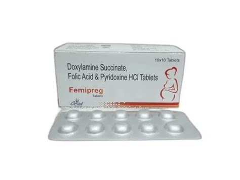 Femipreg Doxylamine Succinate Tablets 25 Mg At ₹ 350 Box In Nagpur Id 2855279650197