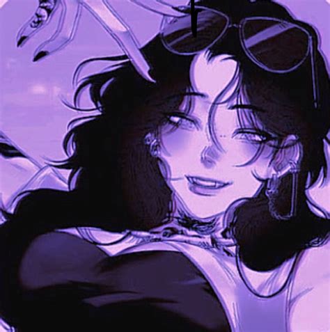 Purple Anime Pfp Foto Del Profilo Immagine Del Profilo Immagini Del
