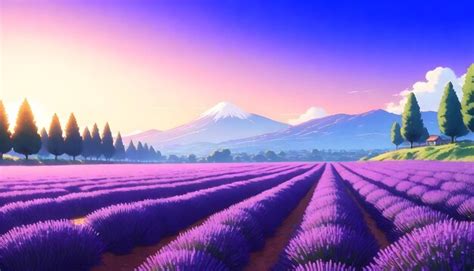 Natural Lanscape Background Premium Ai Generated Image