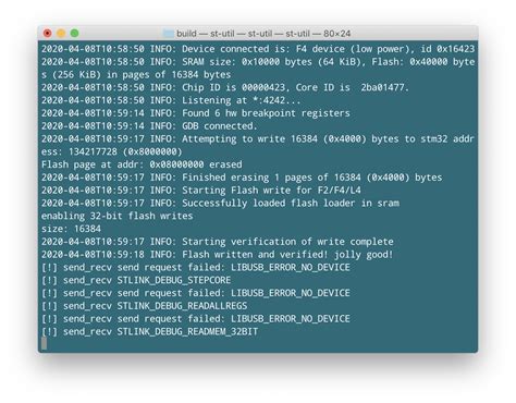 St Util Should Exit On Libusberrornodevice · Issue 780 · Stlink Org