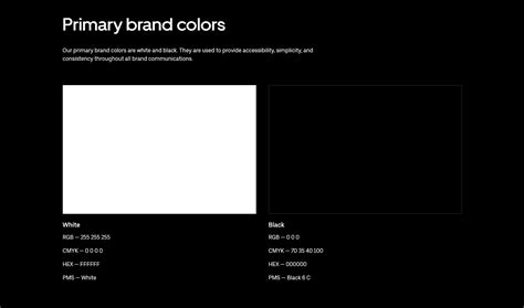 Uber Color Palette Hex Rgb And Hsl