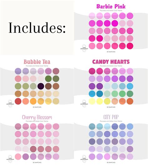 Kawaii Anime Cute Kawaiicore Dolly Color Palette Vault 25 Aesthetic