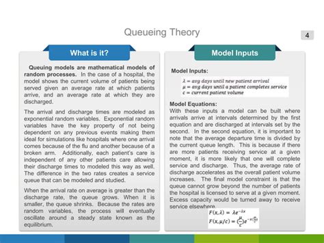Queueing Models In Healthcare Pptx Healthcare Industry Industries