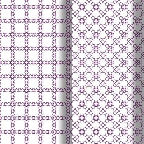 Premium Vector Seamless Ornamental Vector Patterns Background