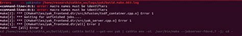 Command Line Error Macro Names Must Be Identifiers Smartadm Ru