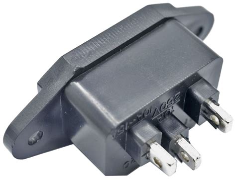 Power Inlet Iec C14 Solder Connections Fhp Fi Appliance Spare Parts