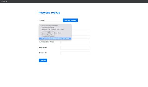 Formassembly Address Validation Documentation Ideal Postcodes