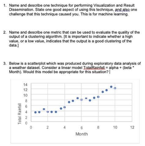 Solved 1 Name And Describe One Technique For Performing
