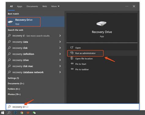 Узнайте как создать диск восстановления Windows 10 для вашего ПК