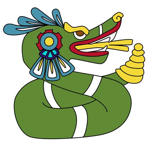 Kukulkan The Plumed Serpent Of Maya Civilization Symbol Sage