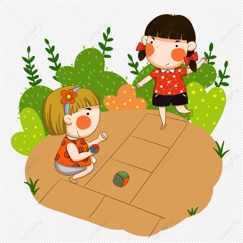 Hopscotch 아이 Png 일러스트 무료 다운로드 Lovepik