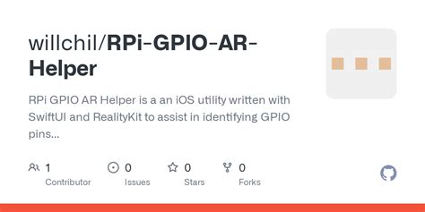Github Willchilrpi Gpio Ar Helper Rpi Gpio Ar Helper Is A An Ios Utility Written With