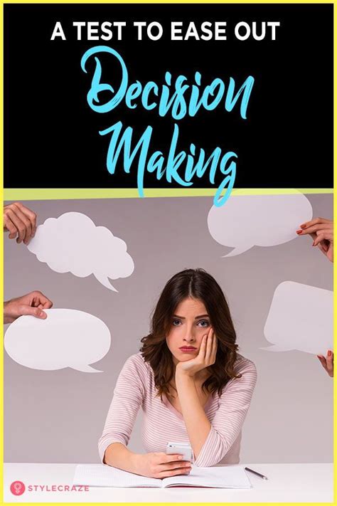 If You Have Difficulty Making Decisions This Test Will Show You The