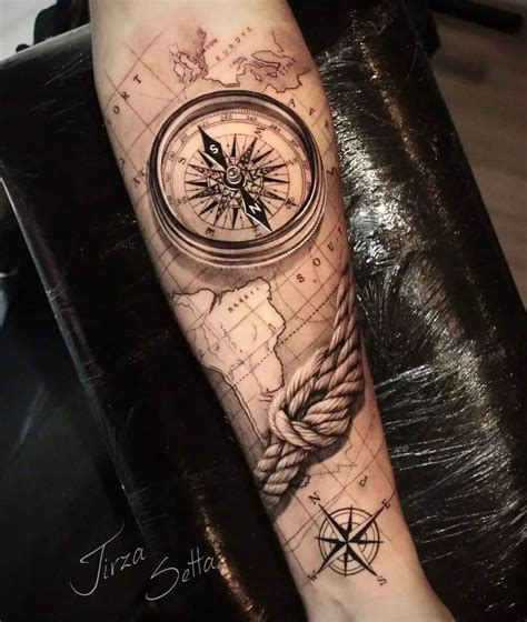 22 Best Compass Tattoo Design Ideas For Inspiration Compass Tattoo Tatuajes Chiquitos Diseño