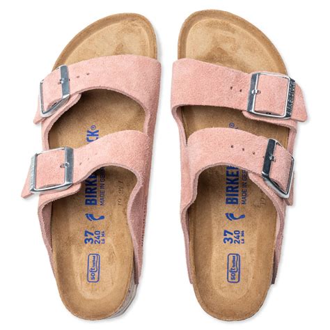 Womens Narrow Arizona Soft Footbed Pink Clay Feature