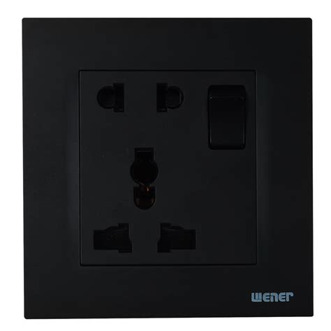 5 Pin Multi Socket With Switch Wener