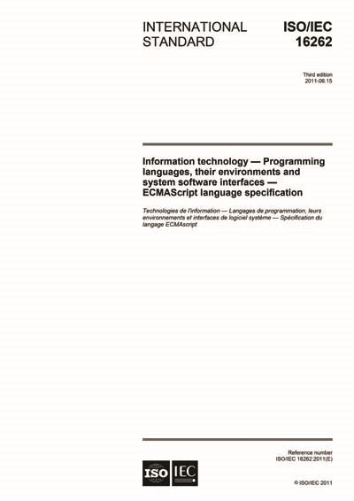 ISO/IEC 16262:2011 - Information technology - Programming languages ...