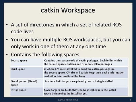 October 2016 Ros Lecture 2 Catkin Build System