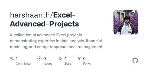 Github Harshaanthexcel Advanced Projects A Collection Of Advanced Excel Projects