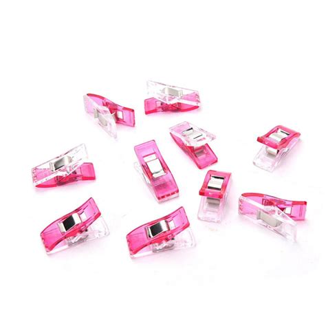 20pcs Small Size Plastic Clips Multicolor Sewing C Grandado