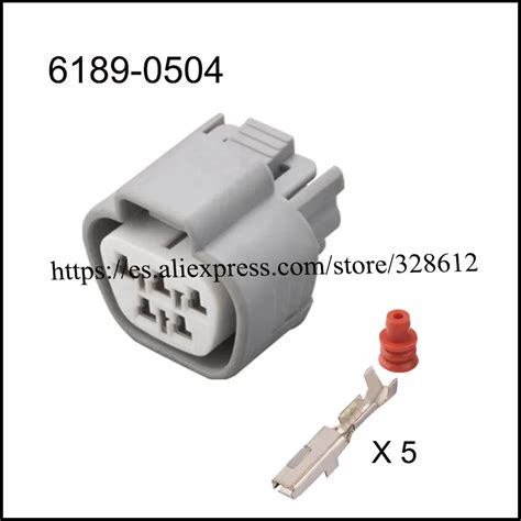 6188 0327 6189 0504 Sheath 5pin Connector Terminal