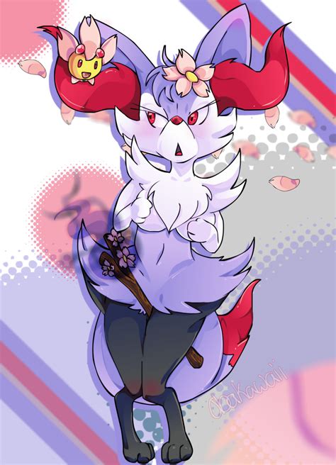 Rule 34 Braixen Cherrim No Humans Obakawaii Pokémon Species Pokemon