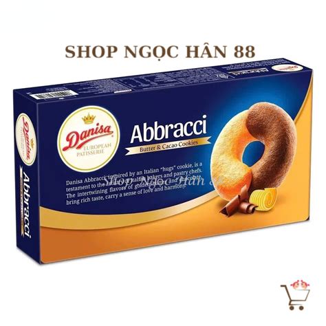 Danisa Abbracci Chocofello Butter Cookies Box 150g 168g Butter And