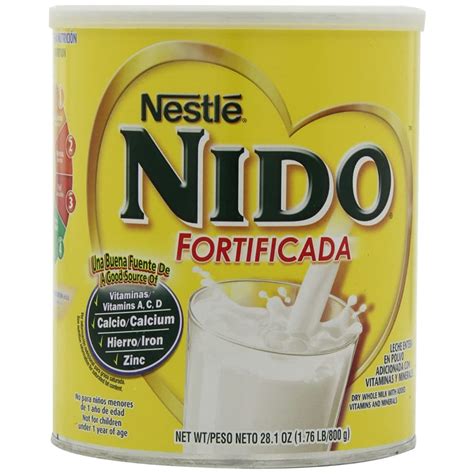Nido Fortificada Dry Whole Milk Powder 28 16 Oz Shelhealth