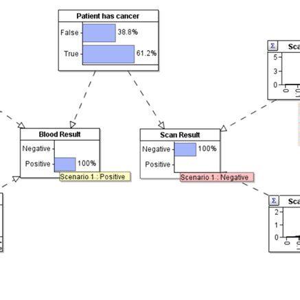 A Bayesian Model Of The Problem With Observed Positive Blood Test And Download Scientific