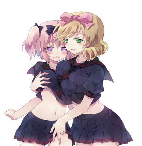 Hibari And Haruka Senran Kagura And 1 More Drawn By Kotokooxxxo