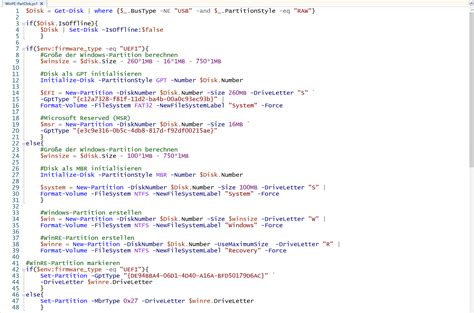 Partition Windows Drive In Winpe Using Powershell 4sysops