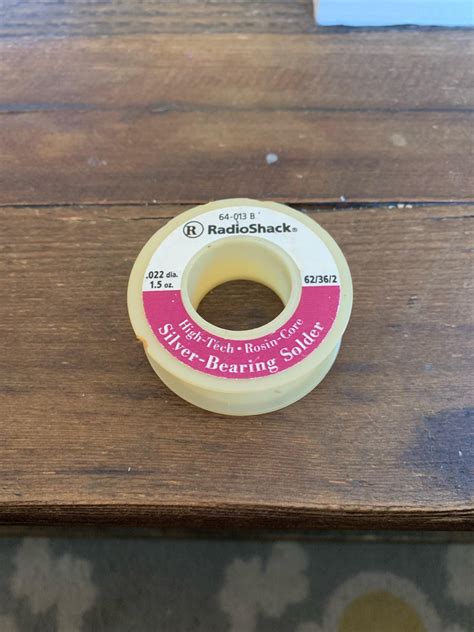 Finally Finished My First Roll Of Solder I Got In High School Rip My