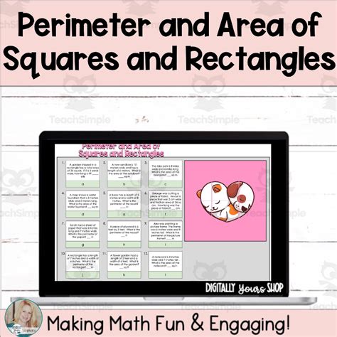 Area Word Problems For Practical Application