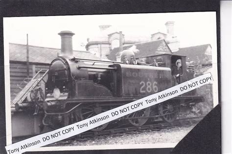 Sr Ex Lbandscr D1 Class 0 6 0 No 286 Seaford Vintage Image