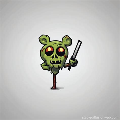 Zombie Game Cursor Stable Diffusion Online