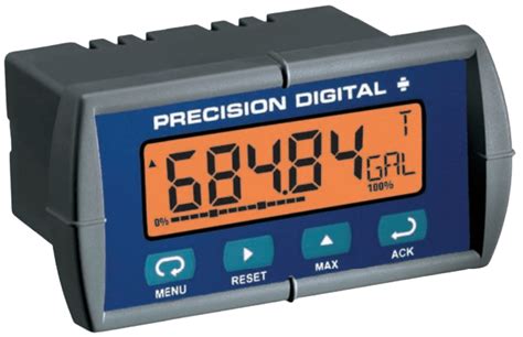 pd684 loop leader loop powered flow rate totalizer digital panel meter