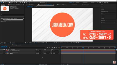 Splitting All Layers In After Effects Ukramedia