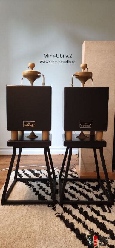 Schmidt Audio Mini Ubi V2 Omni Polar Speakers Dealer Ad Canuck Audio Mart