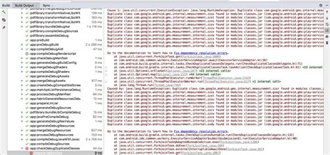 Java Duplicate Class In Classes Jar On Build Project After Update Of Android Studio Stack