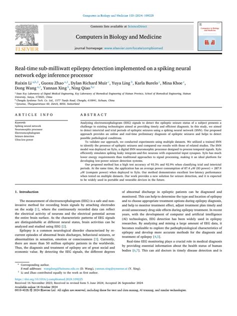 Eeg Snn Pdf Artificial Neural Network Electroencephalography