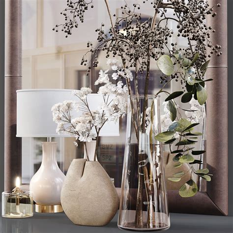 Decor Set 056 3d Model Cgtrader
